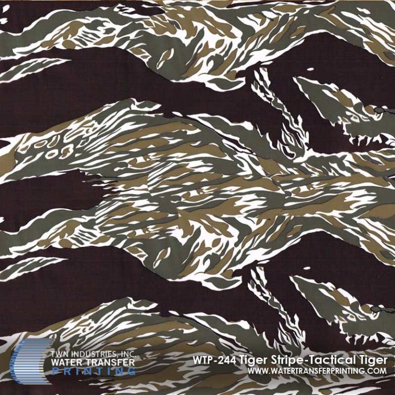 Tiger Stripe Tactical Tiger Hydrographic Film - WTP-244 | TWN Industries