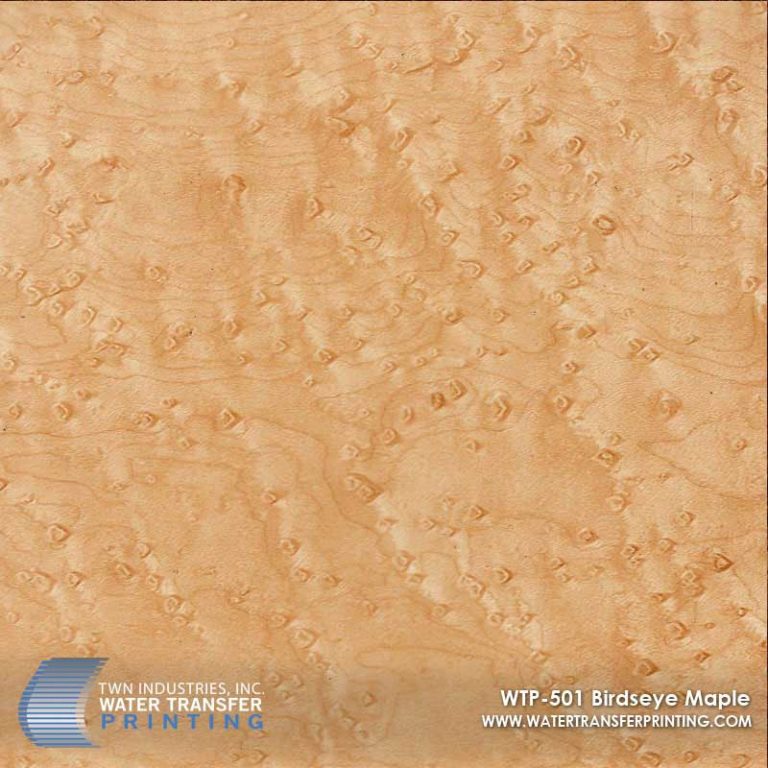 Birdseye Maple Hydrographic Film - WTP-501 | TWN Industries