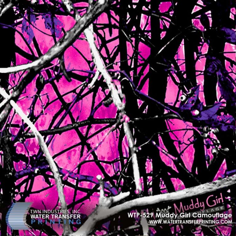 Muddy Girl Camouflage Hydrographic Film - WTP-529 | TWN Industries