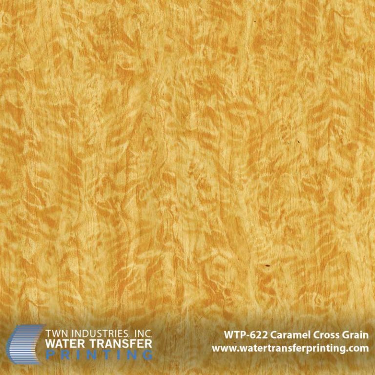 Caramel Cross Grain Hydrographic Film - WTP-622 | TWN Industries