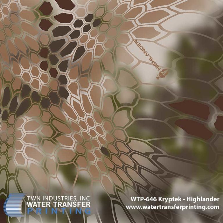 Kryptek Nomad and Kryptek Mandrake Hydrographic Film | TWN