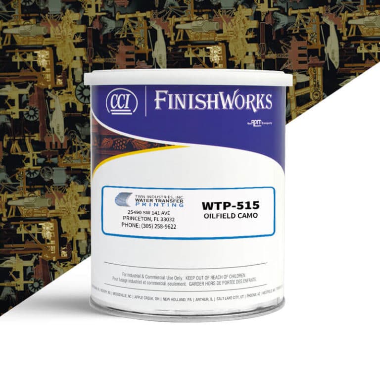 Oilfield camo Hydrographic Film - WTP-515 | TWN Industries