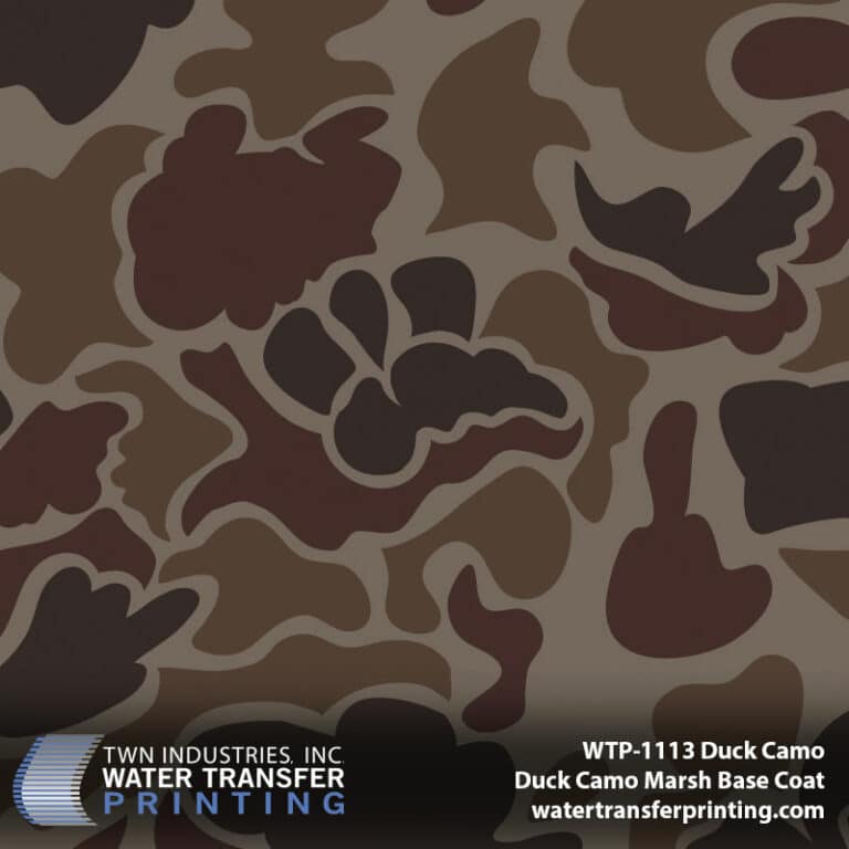 Old School Duck Camo Hydrographic Film - WTP-1113 | TWN